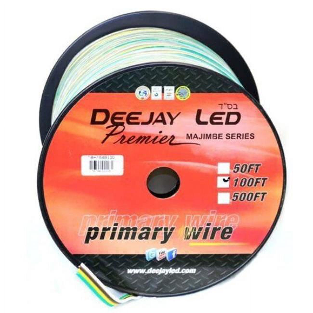 Guangzhou Begol TBH164B100 100 ft. Deejay LED 16 gal Primary Wire ...