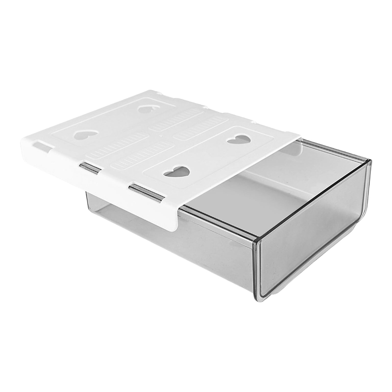 Guanhe Clear Drawer Organizers and Storage, Plastic Stacking Desk Top ...