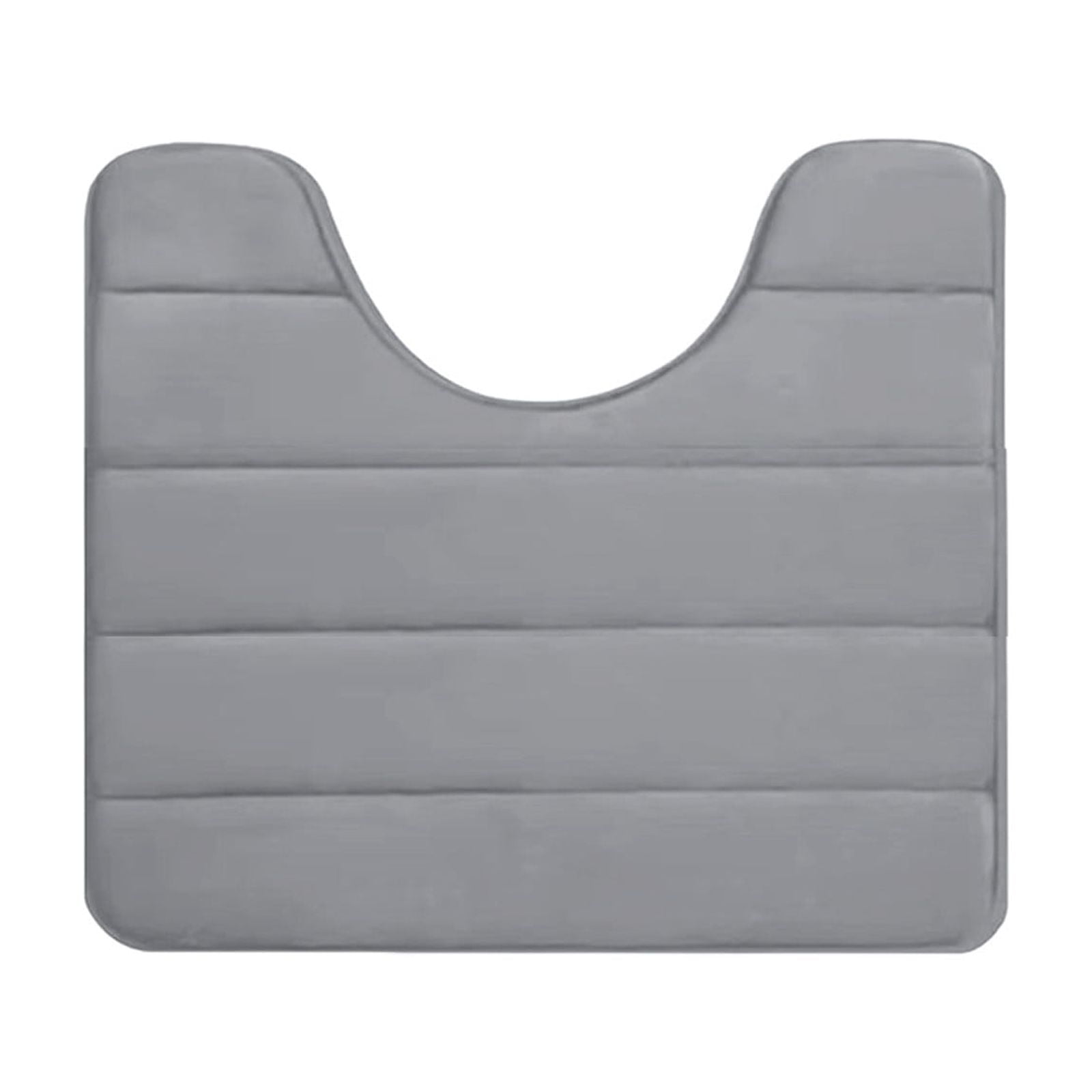 Guanhe Contour Absorbent Memory Foam Bath Mat Bathroom Rug U Shape ...