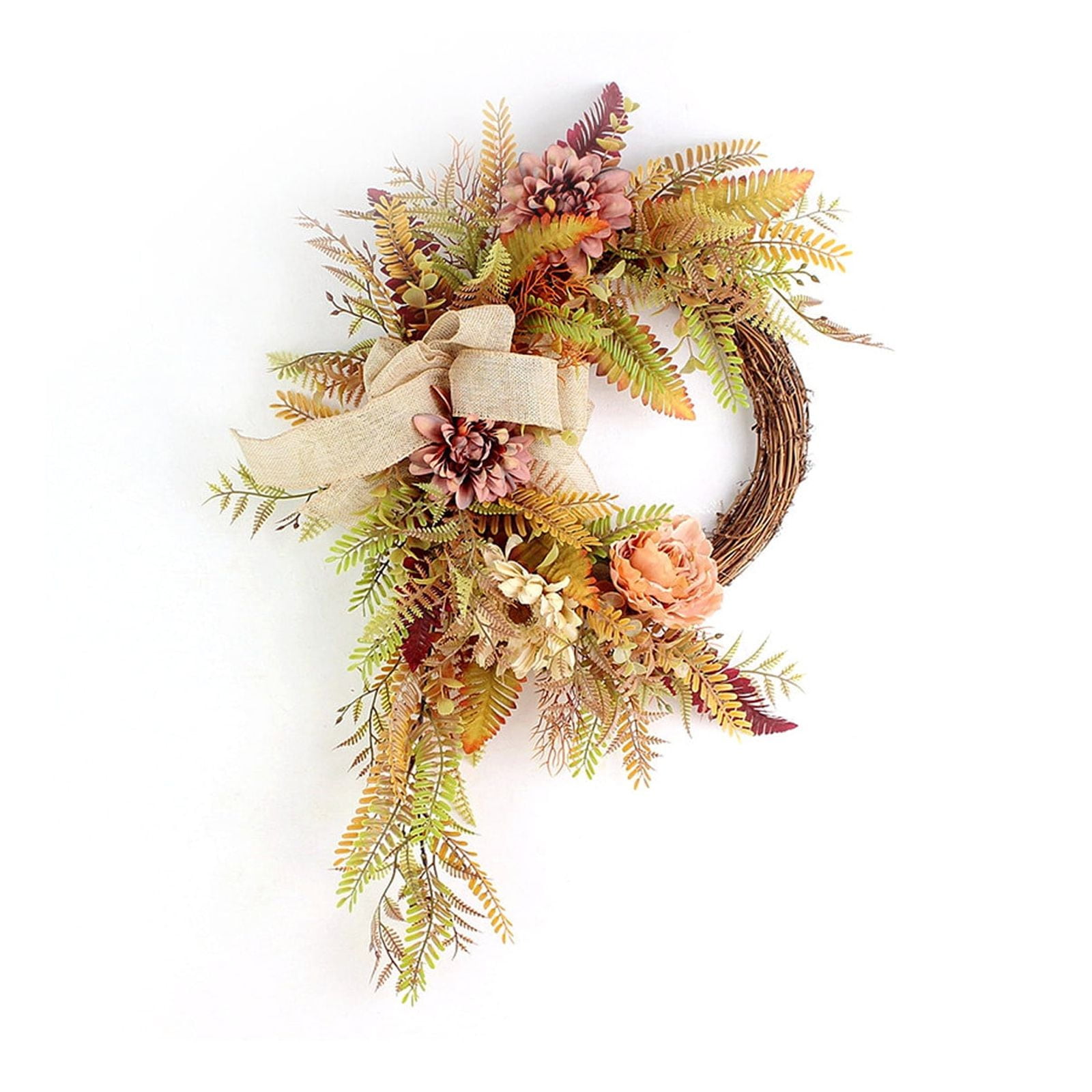 Guanhe Fall Harvest Centerpiece Thanksgiving Candle Holders, Maple ...