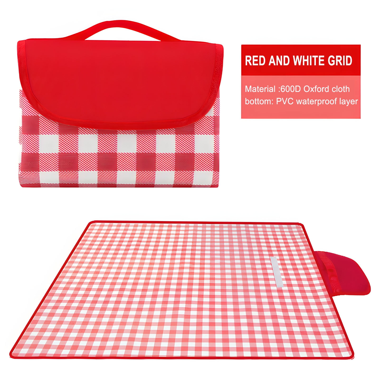 Clearance！Guanhe Foldable Outdoor Picnic Blanket, Extra Large Beach ...