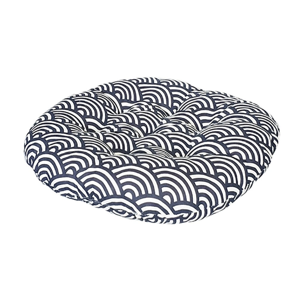 Round Chair Cushions 16x16'' Indoor/Outdoor Seat Pads for Garden Patio ...
