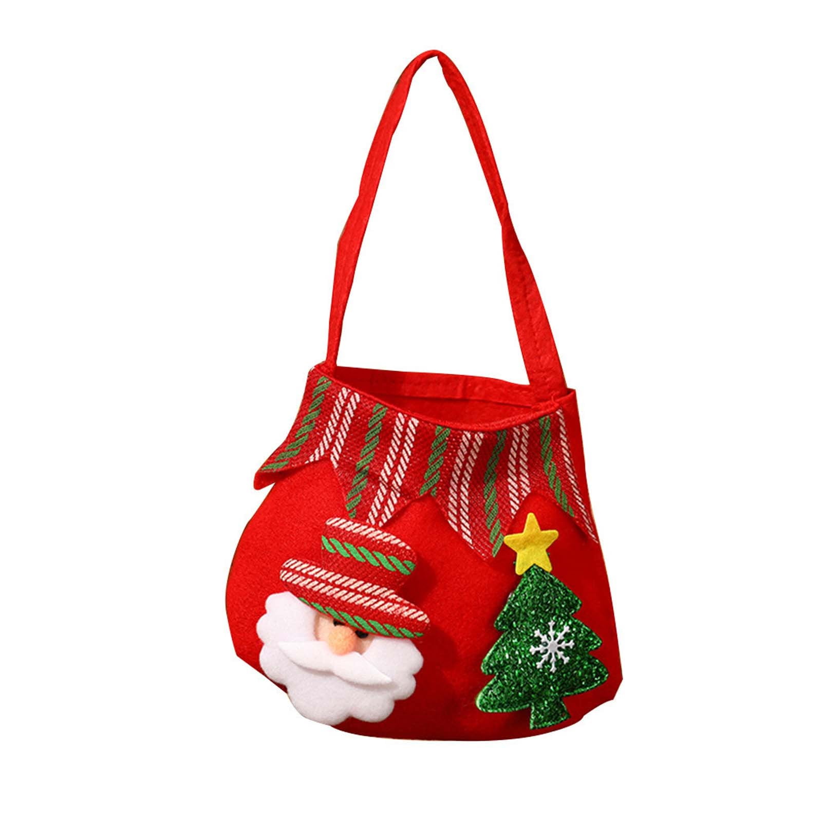 Guanhe Santa Sacks Christmas Bags, Christmas Gift Doll Bags, Small ...