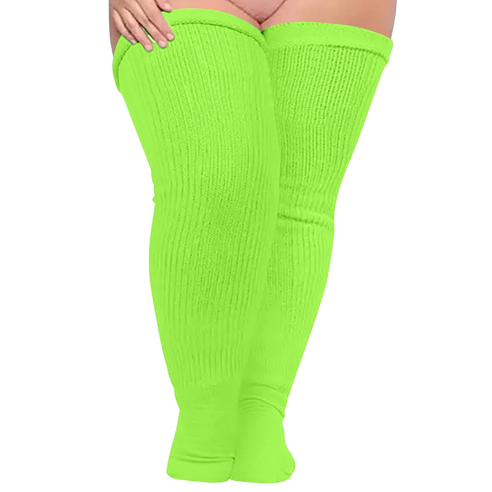 Guanyst Plus Size Thigh High Socks for Thick Thighs Women- Thigh Highs ...