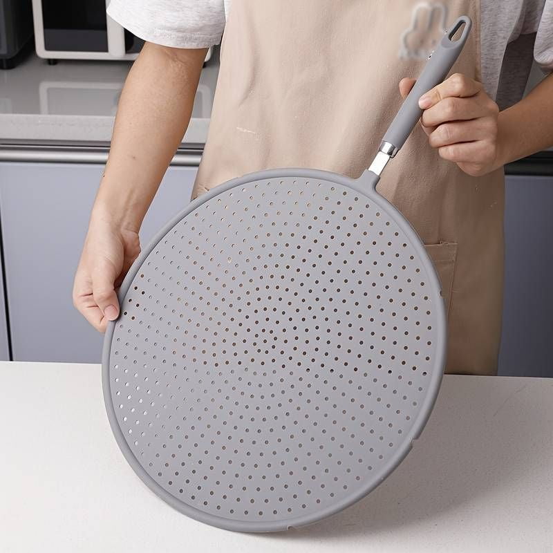 Guard for Frying Pan - Silicone Grease Splatter Screen for Frying Pan ...