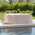 Guard Outdoor Waterproof Fabric Chat Set Cover, Beige - Walmart.com