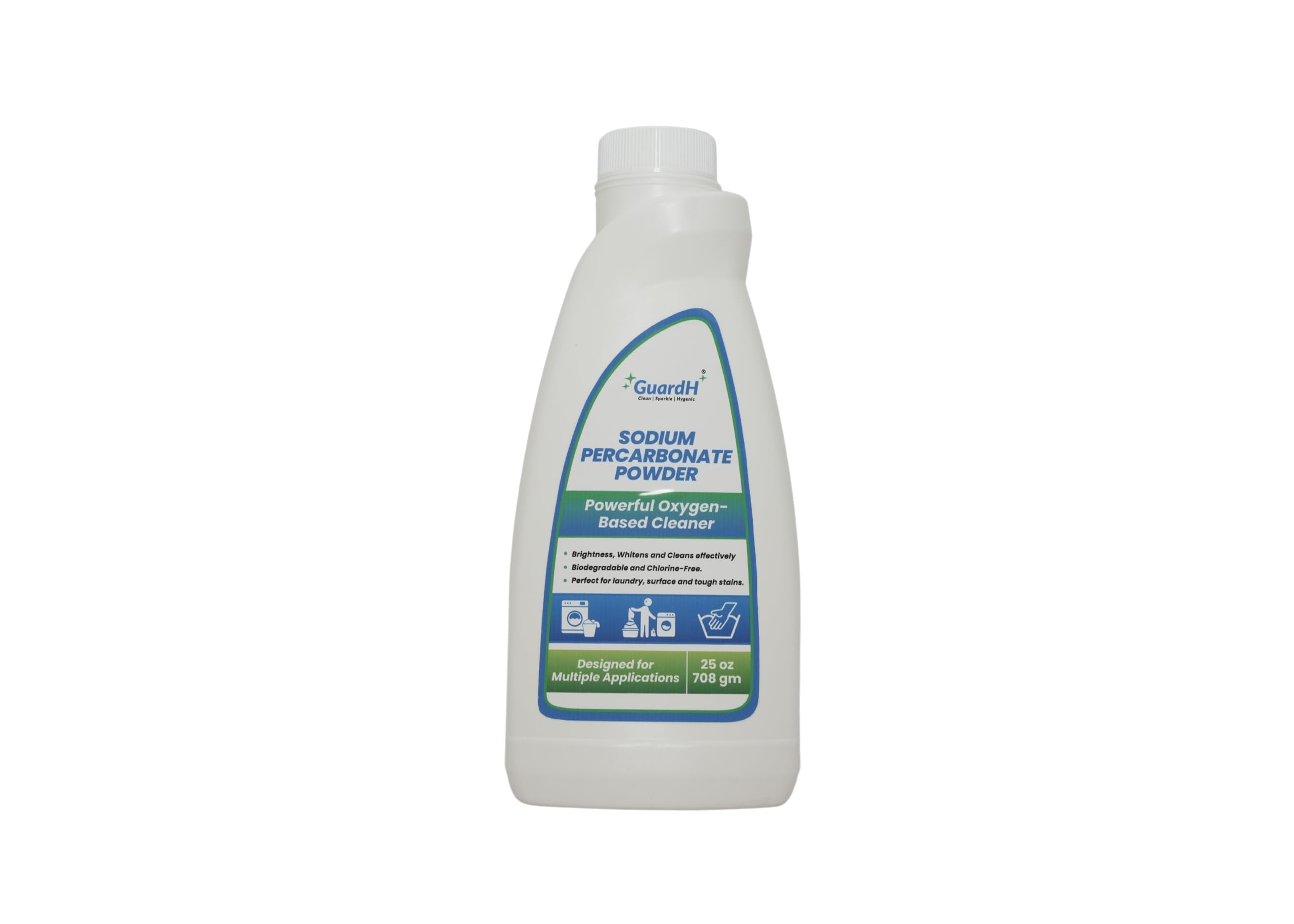 GuardH Sodium Percarbonate Powder - 25 oz | Oxygen-Based Laundry ...