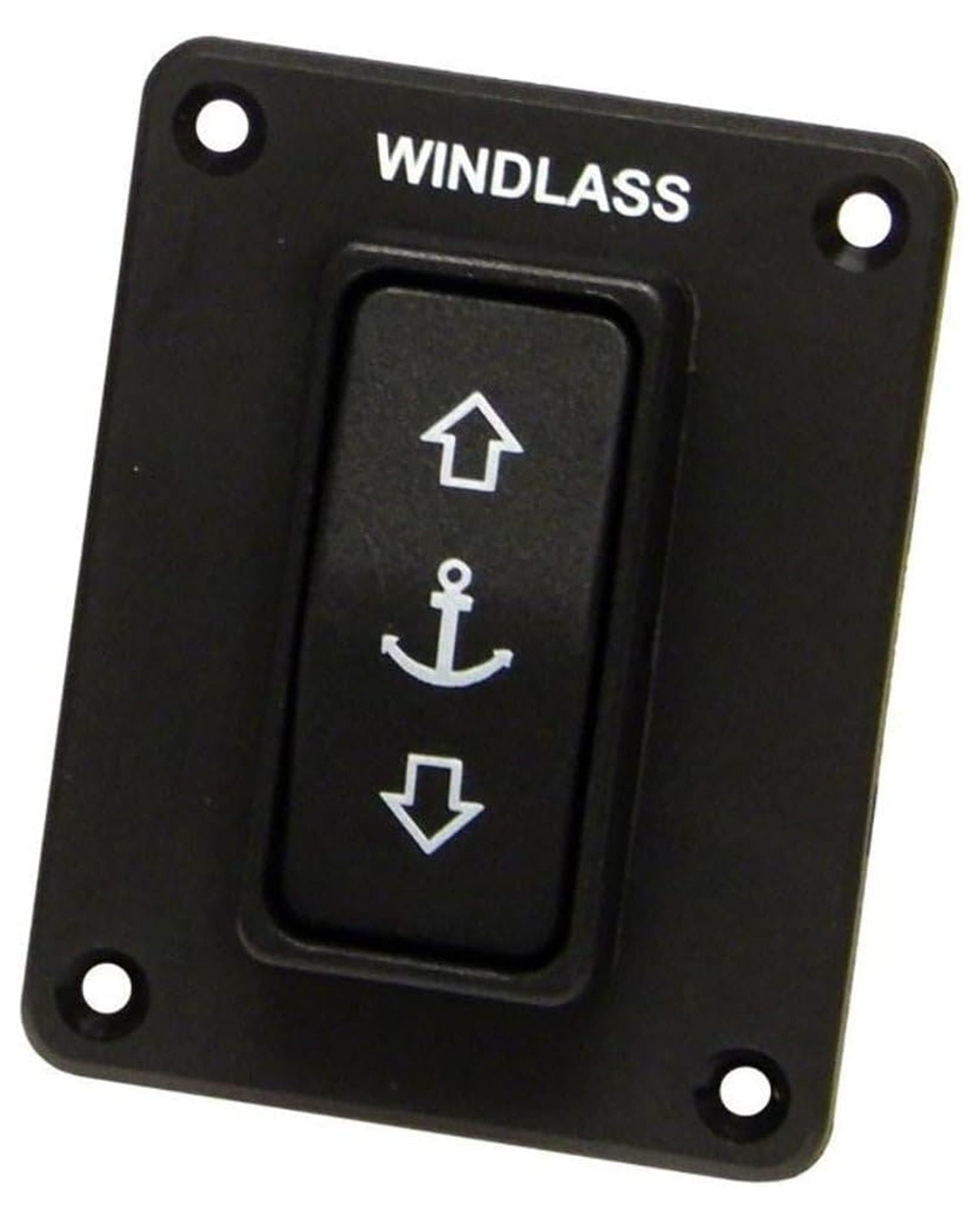 Guarded Rocker Switch for Controlling Up/Down Function of Boat Anchor Windlasses, 12/24-Volt DC ...