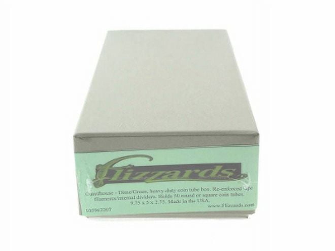 Guardhouse Coin Tube Storage Box, Heavy Duty Dime/Green - Walmart.com