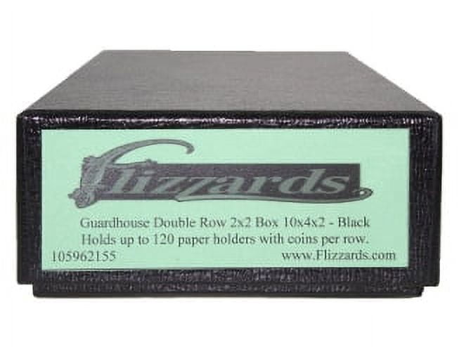 Guardhouse Double Row 2x2 Storage Box, Black - 10 x 4 x 2 - Walmart.com