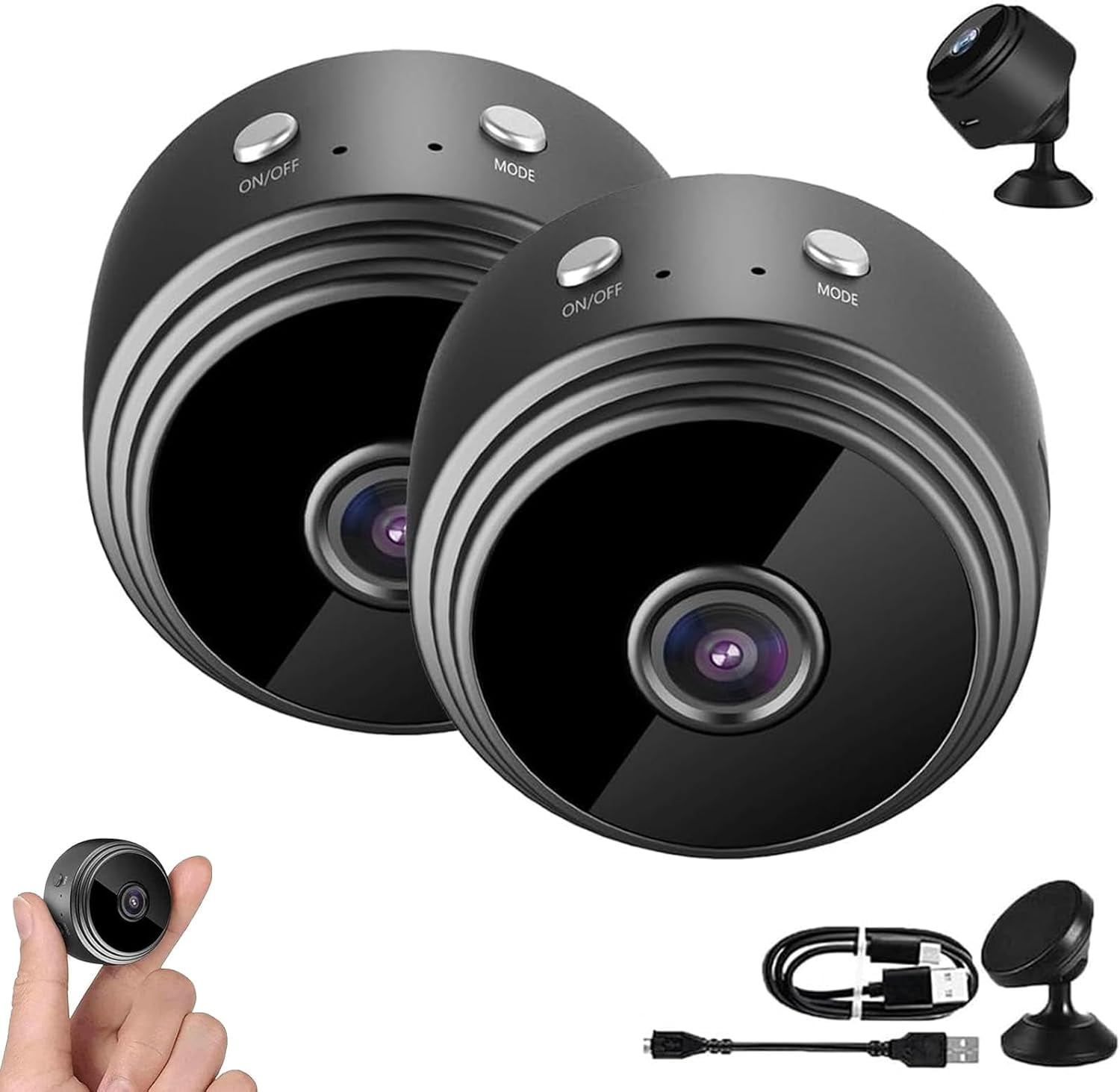 Guardhouse Security Camera, 1080P HD Mini Wireless WiFi Camera with ...