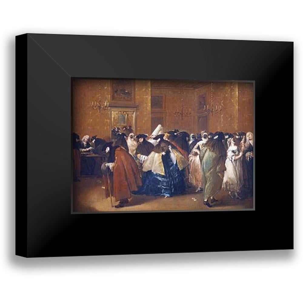 Guardi, Francesco 14x11 Black Modern Framed Museum Art Print Titled ...
