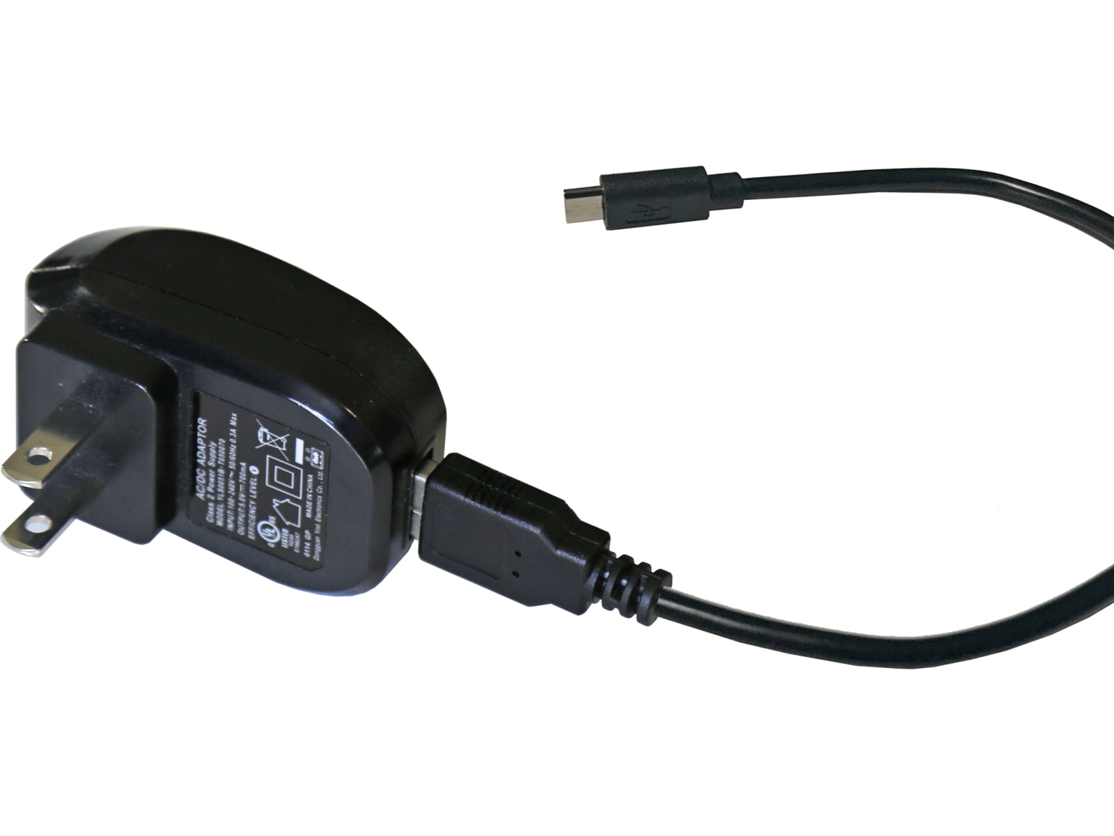 Guardian Angel AC Adaptor with Type-C USB Cable, Black - Walmart.com