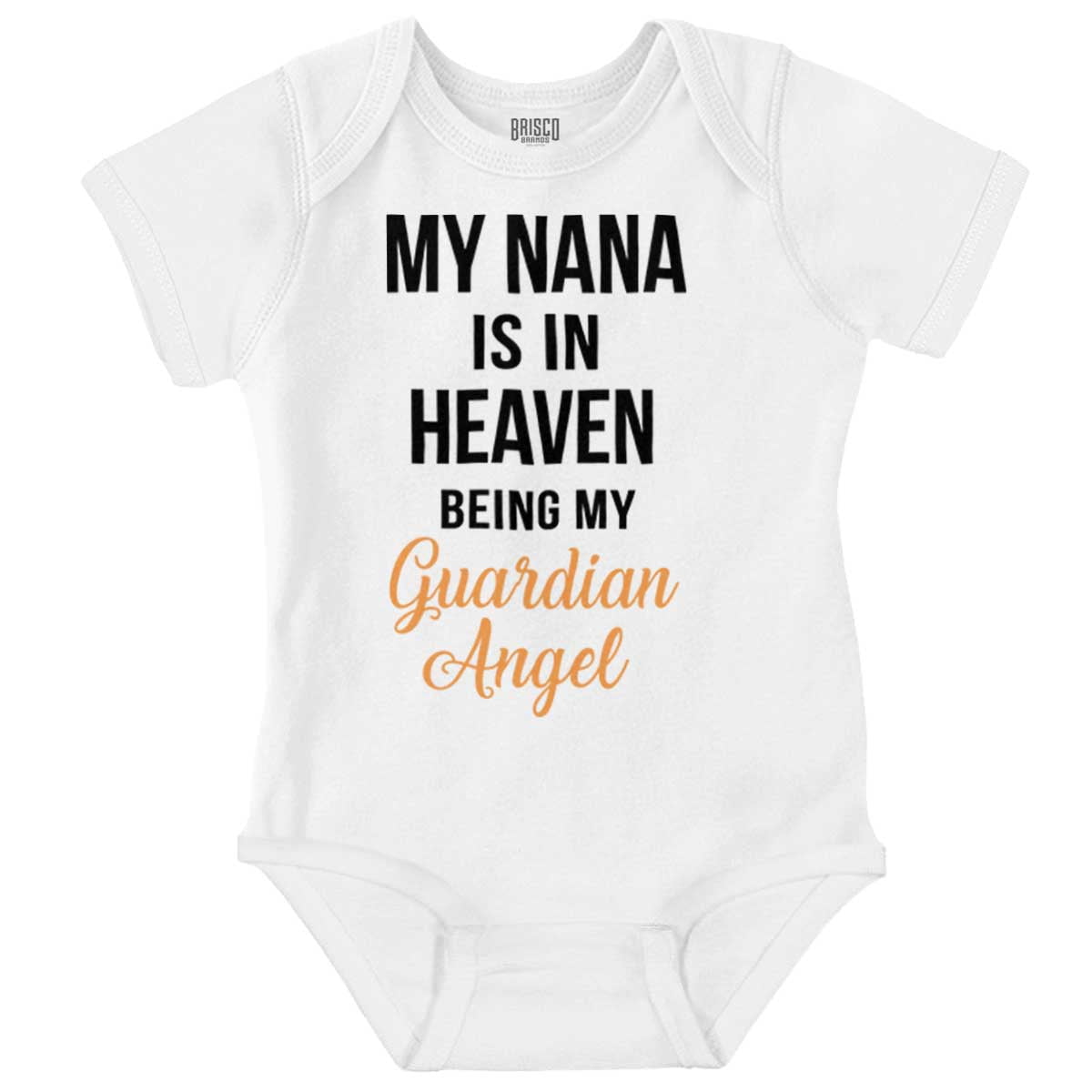 Guardian Angel Love Grandmother Nana Romper Boys or Girls Infant Baby ...