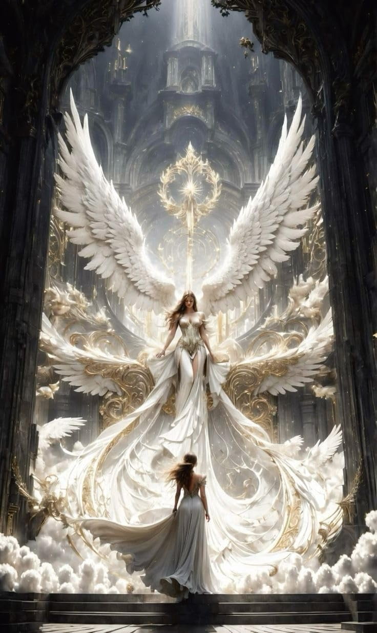 Guardian Angel Spiritual Religious 500 Piece Colorful Artwork Unique ...