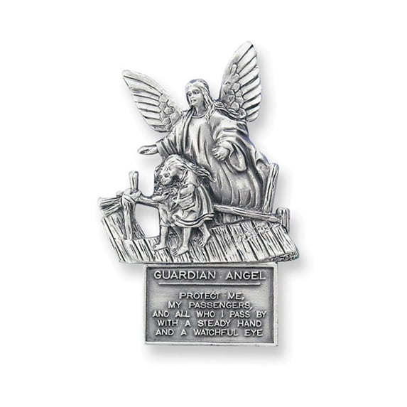 Guardian Angel Sun-visor Clip with Poem and Pewter, Best Holiday Gift ...
