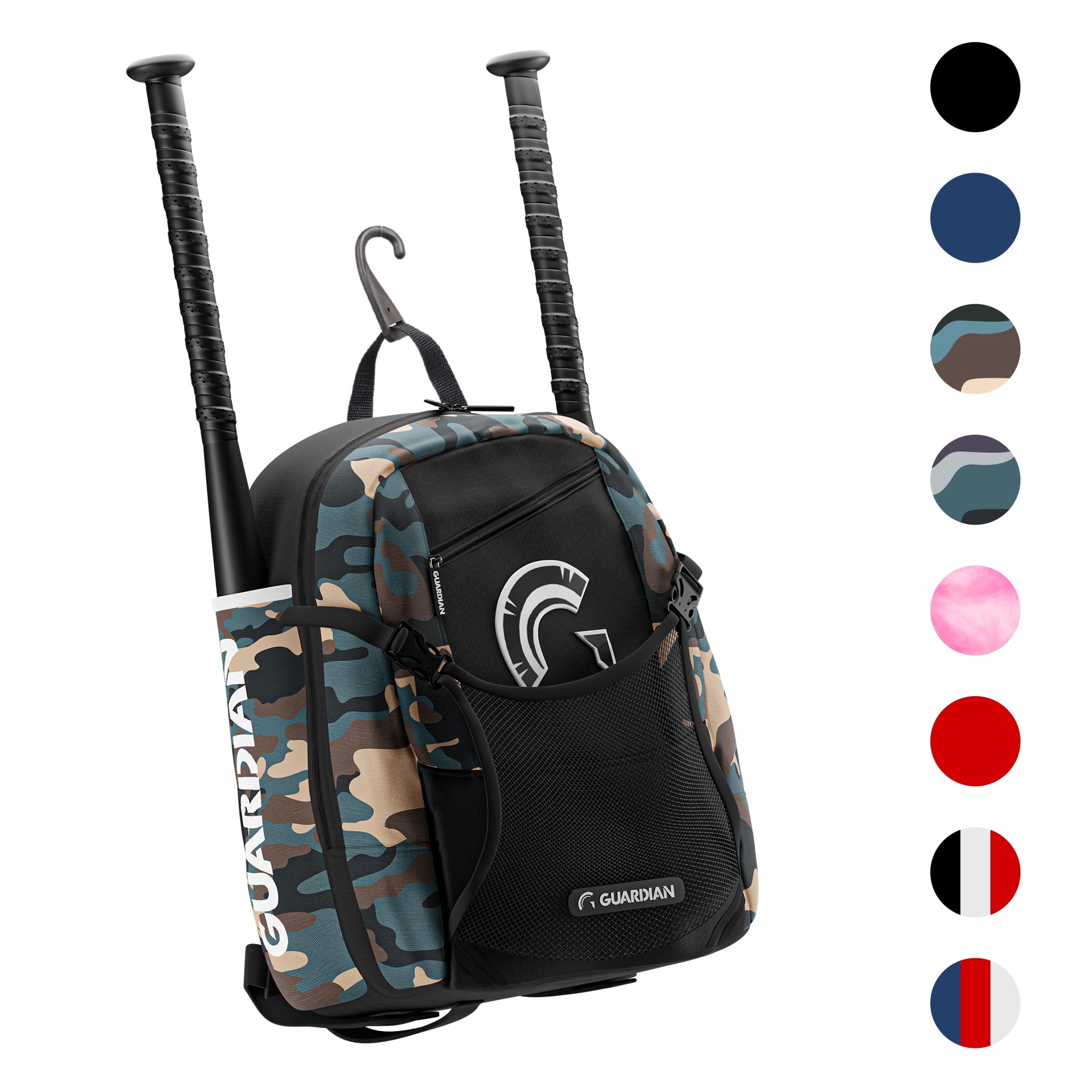 Guardian Baseball Kids Tball Backpack - Unisex Rookie Bag with Bat ...