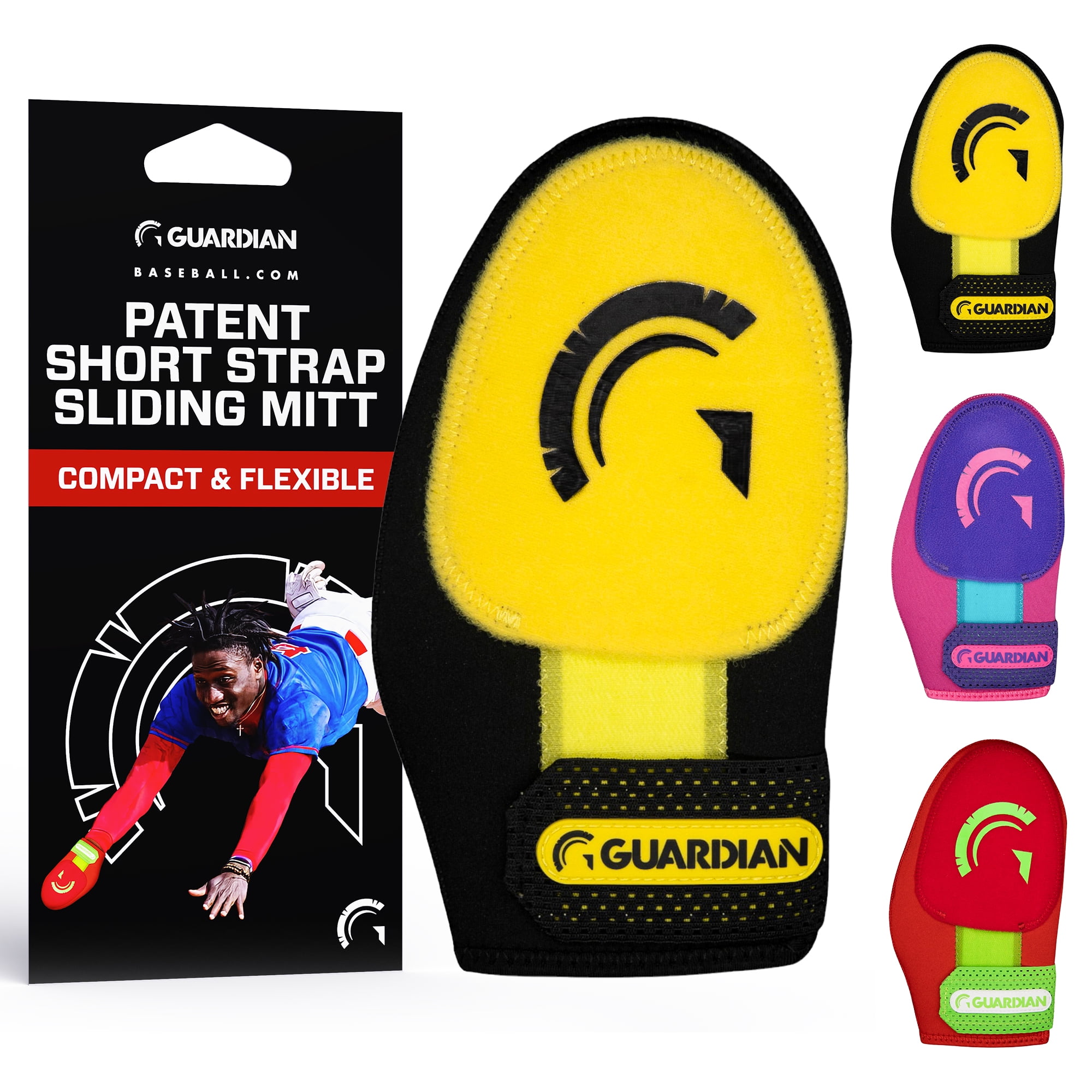 Guardian Baseball Short Sliding Mitt - Adult-Protective Baseball Hand ...