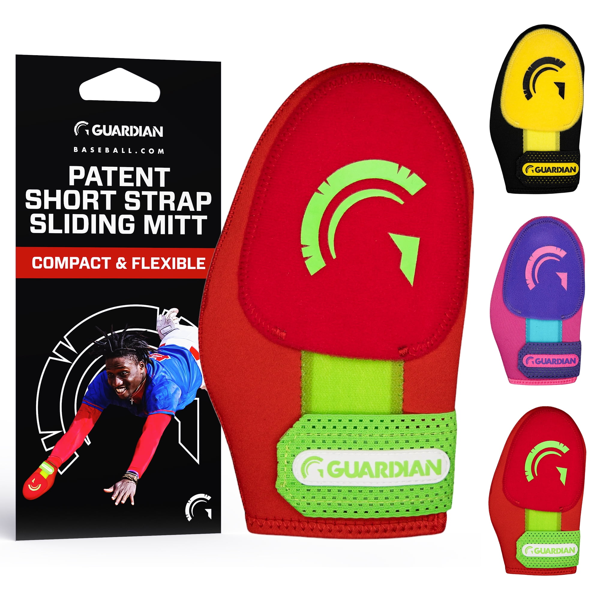 Guardian Baseball Short Sliding Mitt - Adult-Protective Baseball Hand ...