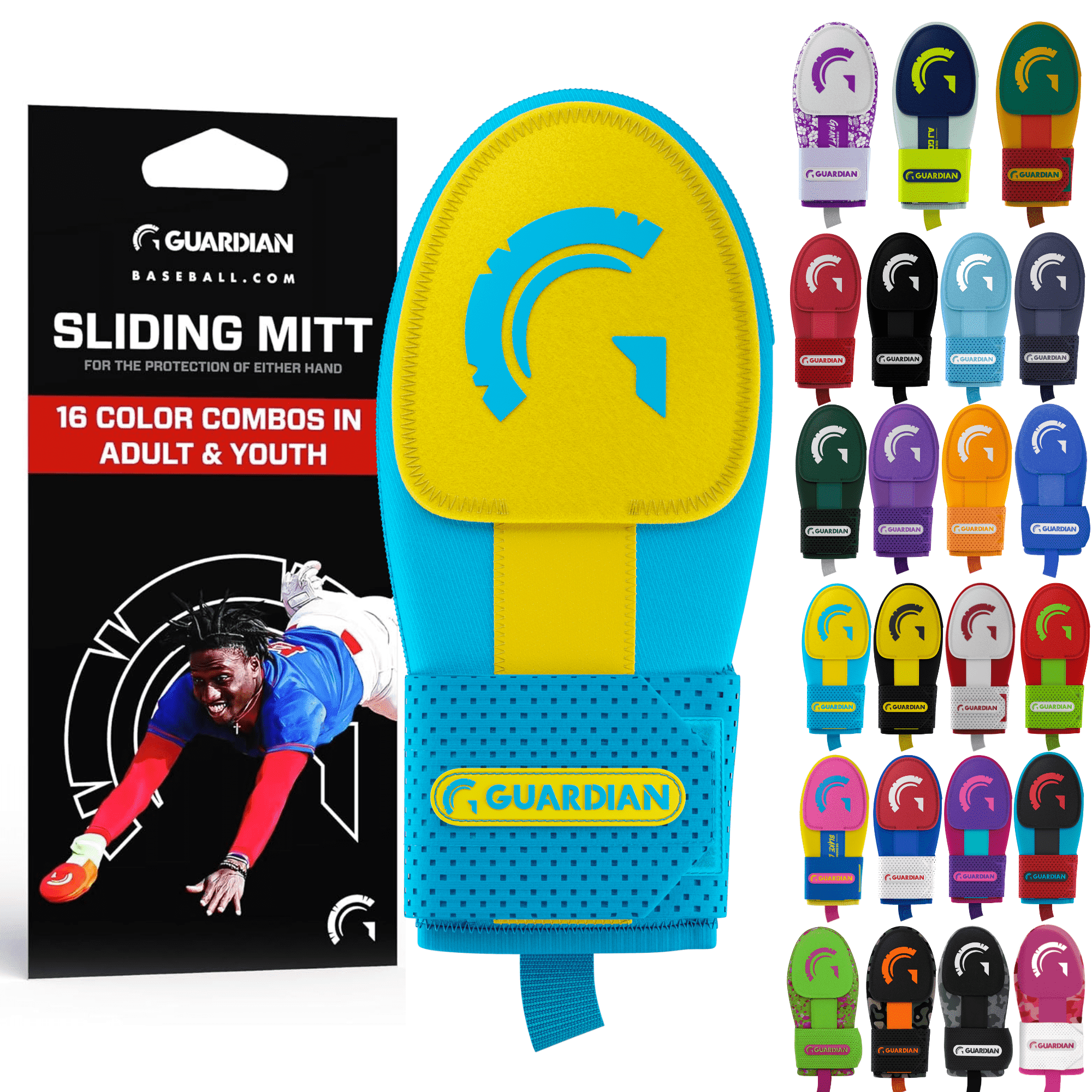 Guardian Baseball Sliding Mitt – Protective Hand Guard for Base Sliding ...