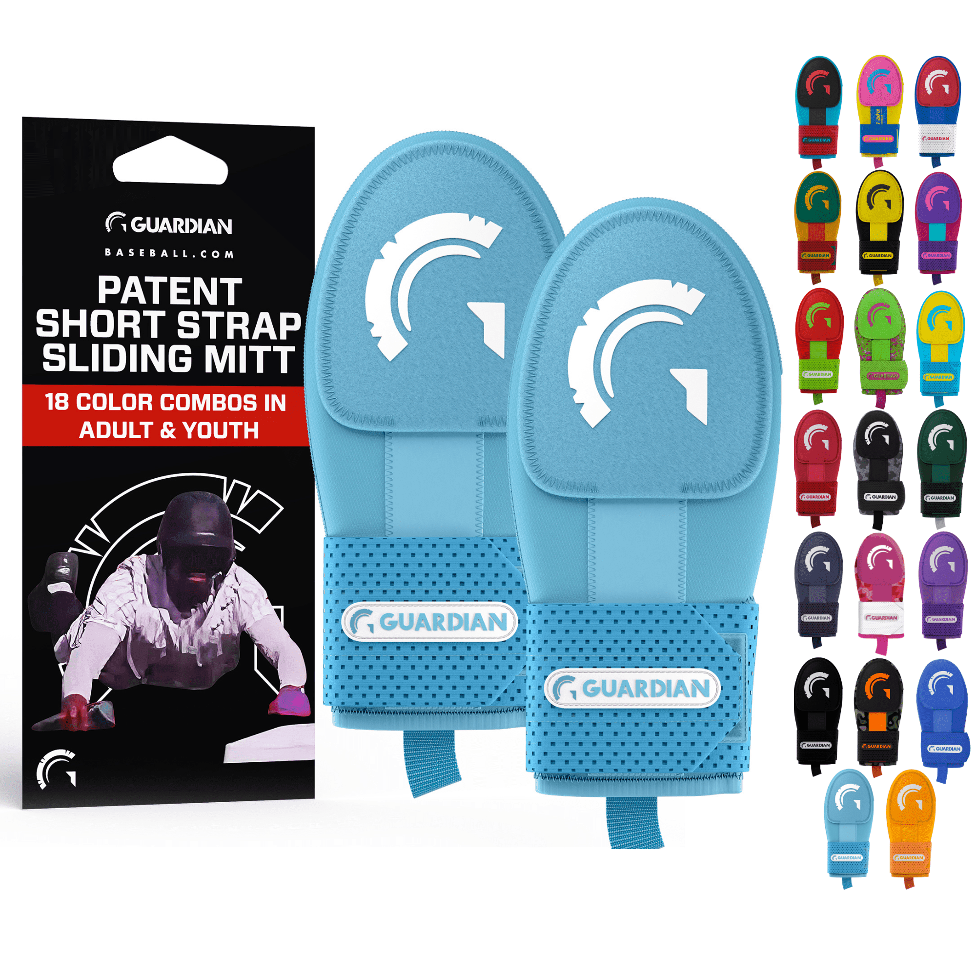 Guardian Baseball Sliding Mitt - Youth and Adult Sizes - Sliding Glove ...