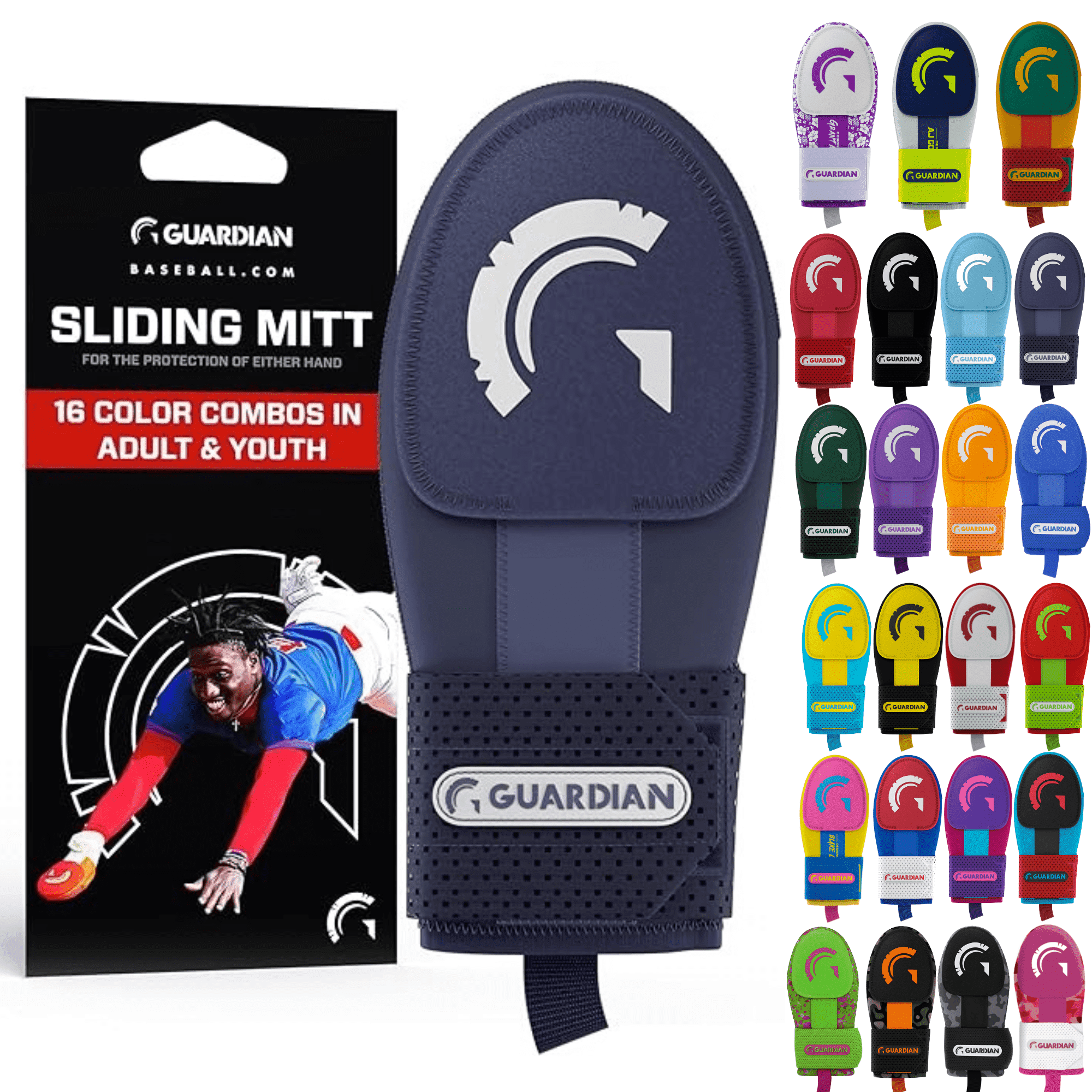 Guardian Baseball Sliding Mitt – Protective Hand Guard for Base Sliding ...