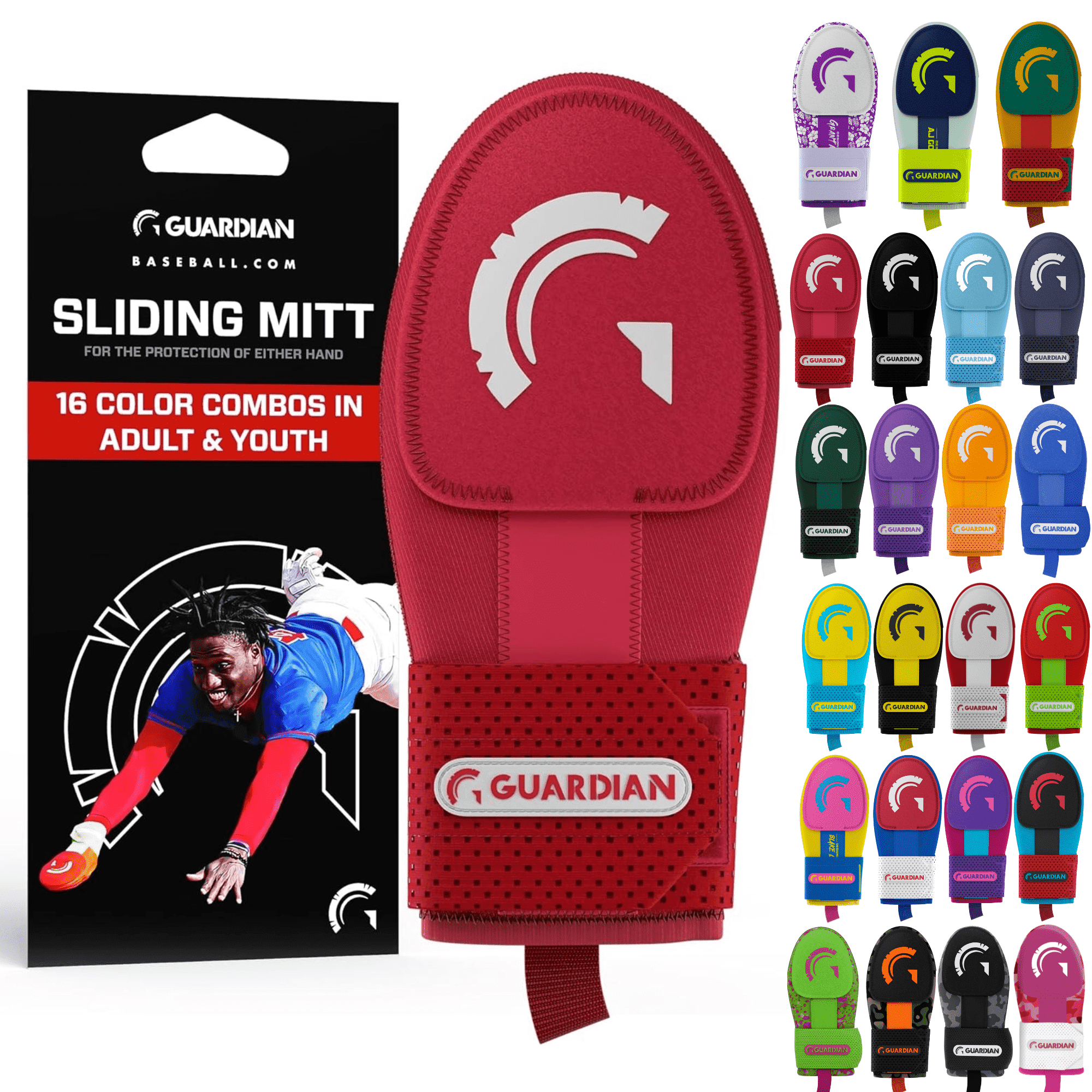 Guardian Baseball Sliding Mitt – Protective Hand Guard for Base Sliding ...