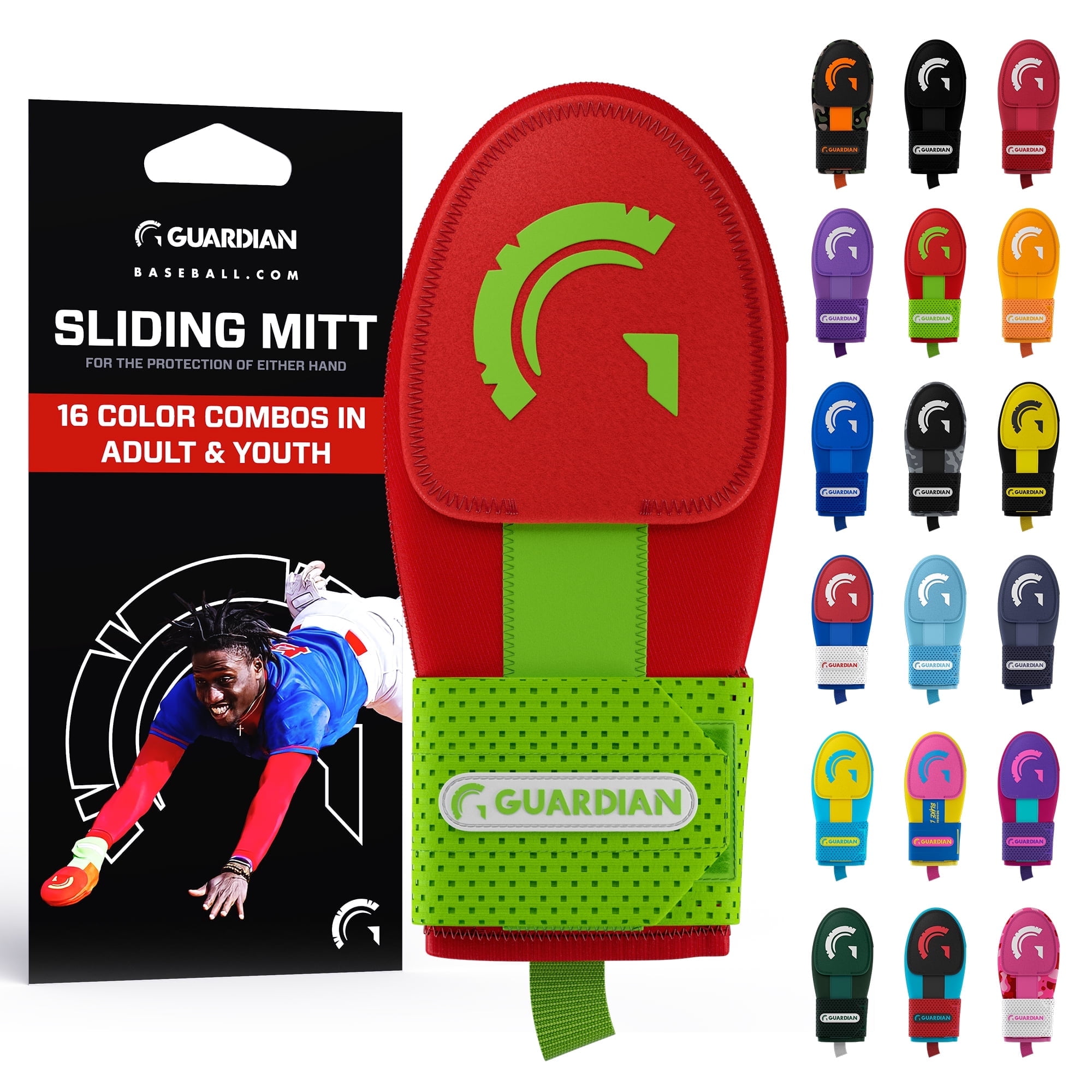 Free Shipping! Guardian Baseball Sport Sliding Mitt - Youth ...