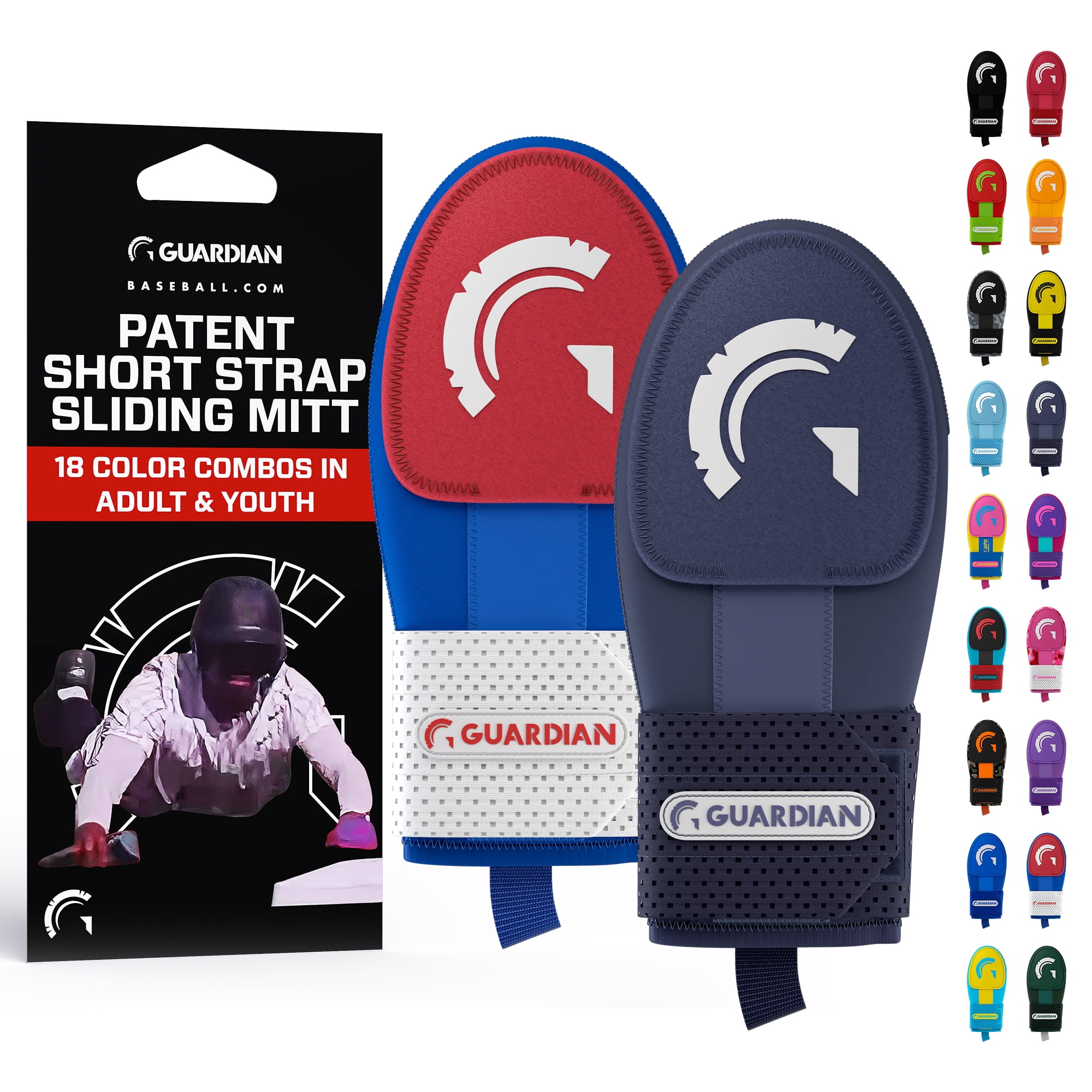 Guardian Baseball Sport Sliding Mitt - Youth -Protective Baseball Hand ...