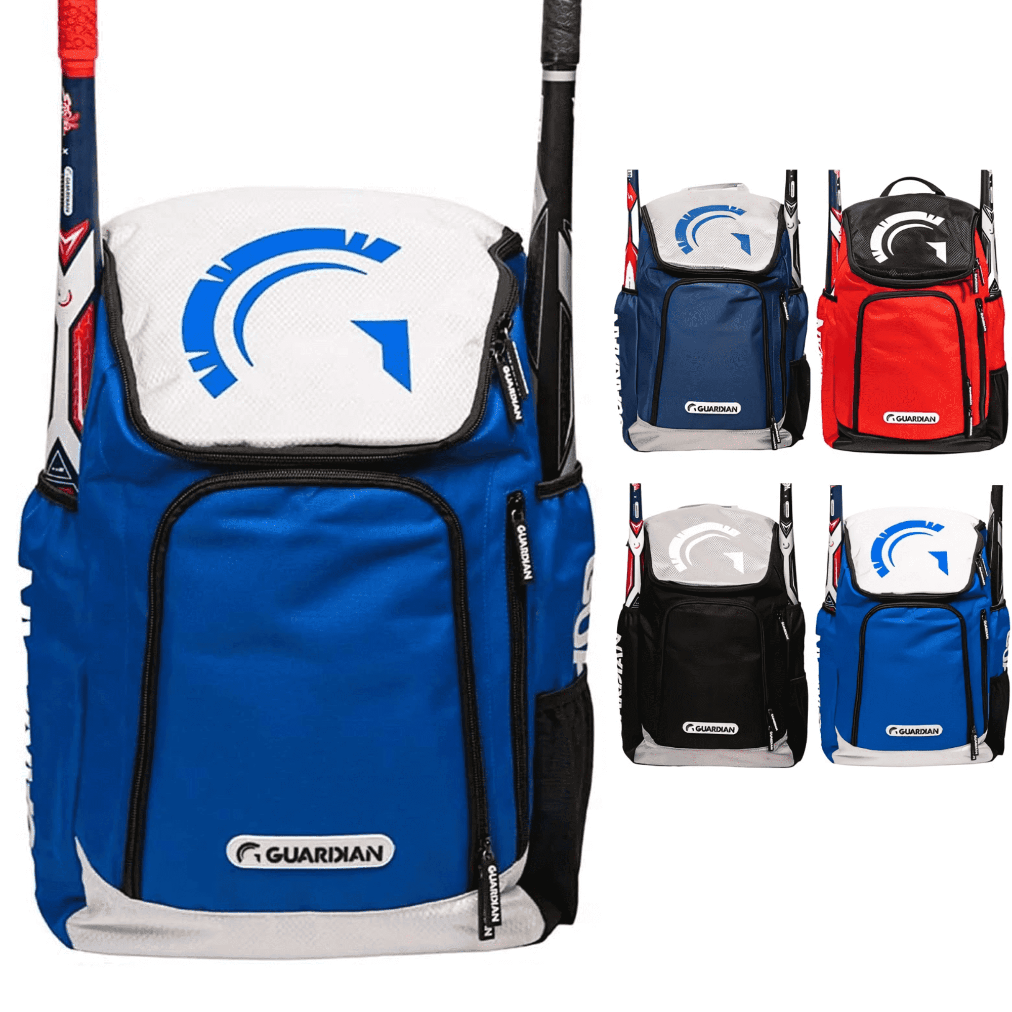 Guardian Baseball Titan Bag - Fastpitch Softball Travel Batting - Royal ...