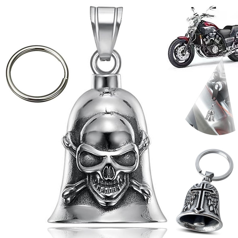 Guardian Bells for Motorcycle Rider Bikers,Motorcycle Bell Cross Key ...