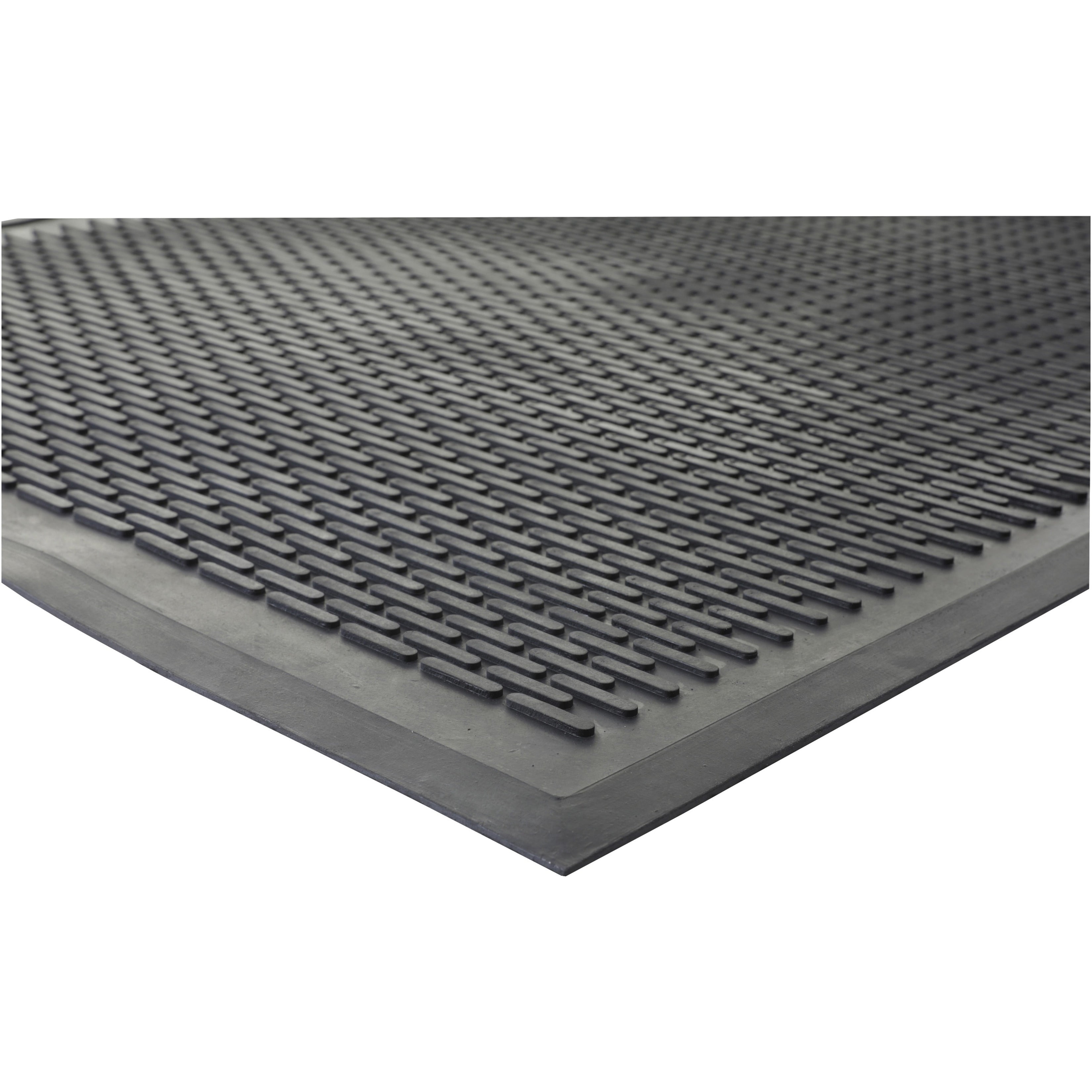Guardian Clean Step Scraper Floor Mat, Rubber, 4'x6', Black - Walmart.com