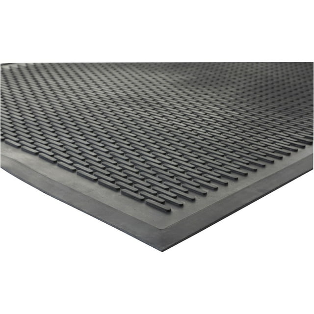 Guardian Heavy Duty Outdoor Non-Slip Recycled Rubber Mat, Waterproof ...