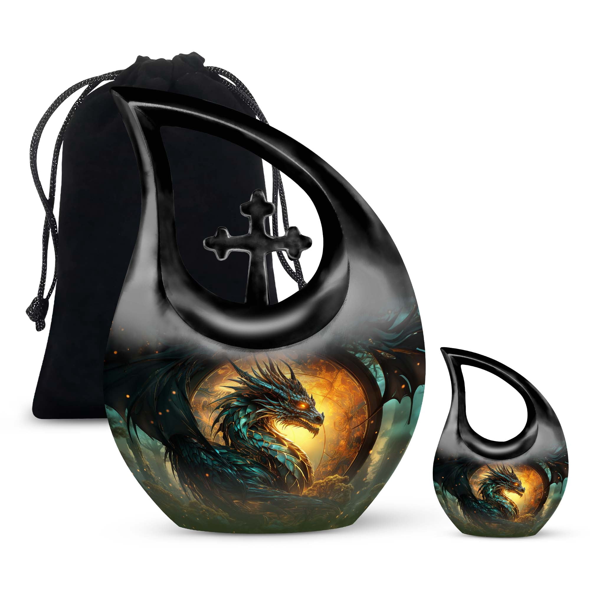 The Guardian Dragon Of Urn - Ash Urns For Humans - Urn For Ashes For ...