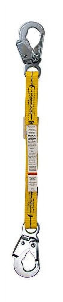 Guardian Fall Protection 01250 2-Foot Single Leg Non-Shock Absorbing ...