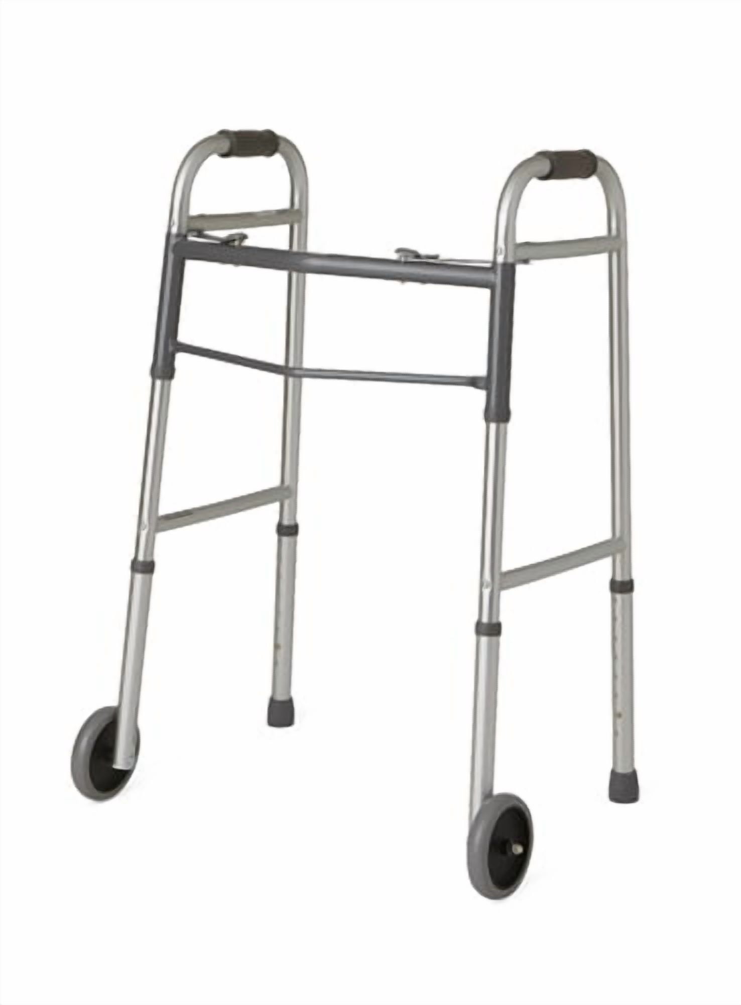 Guardian Folding Walker with wheels - Walmart.com