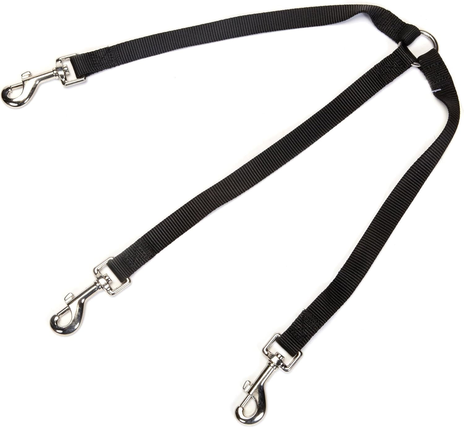 Guardian Gear 12" Nylon 3-Way Small Dog Coupler with Nickel-Plated ...