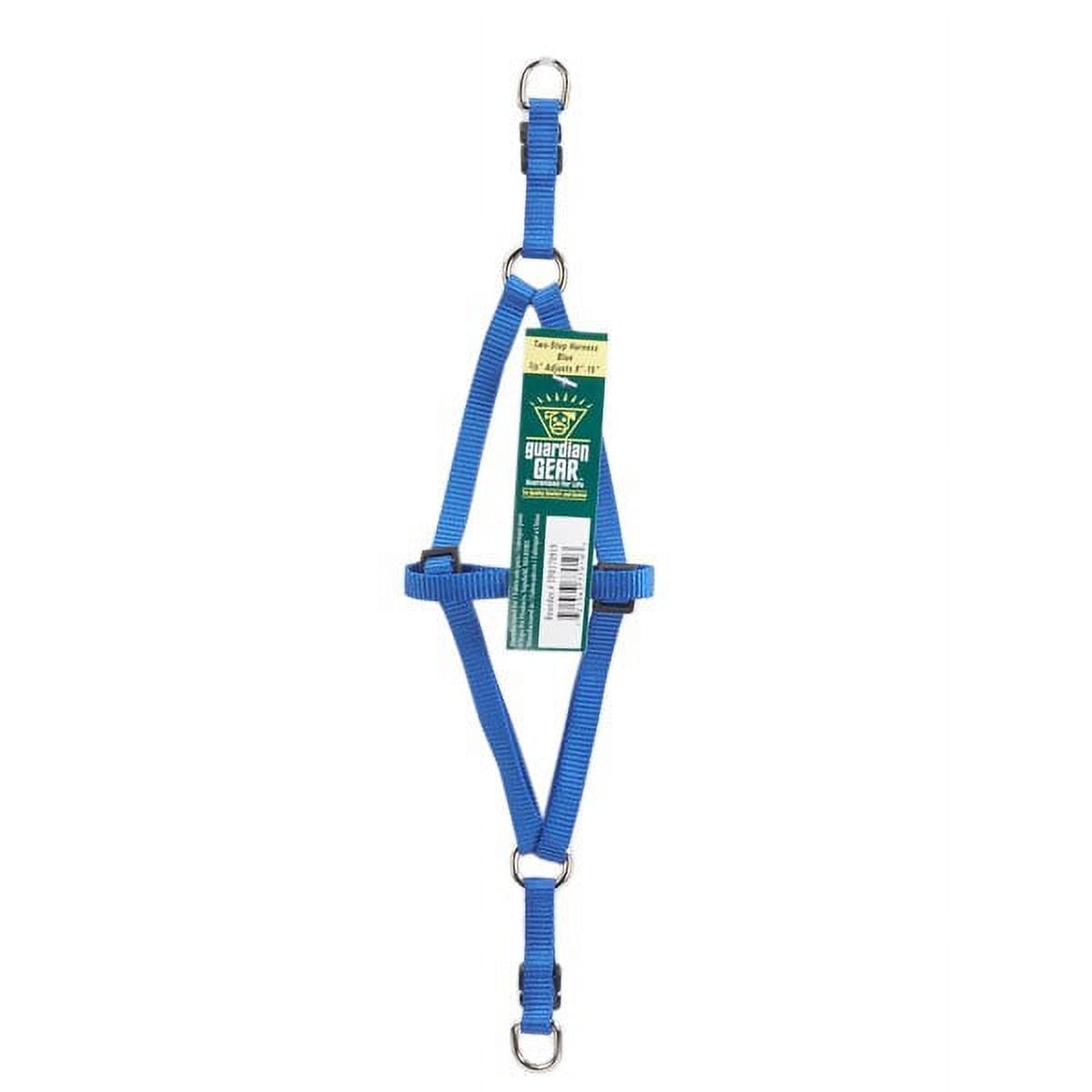 Guardian Gear Nylon 2 Step Harness 15-25in Blu - Walmart.com