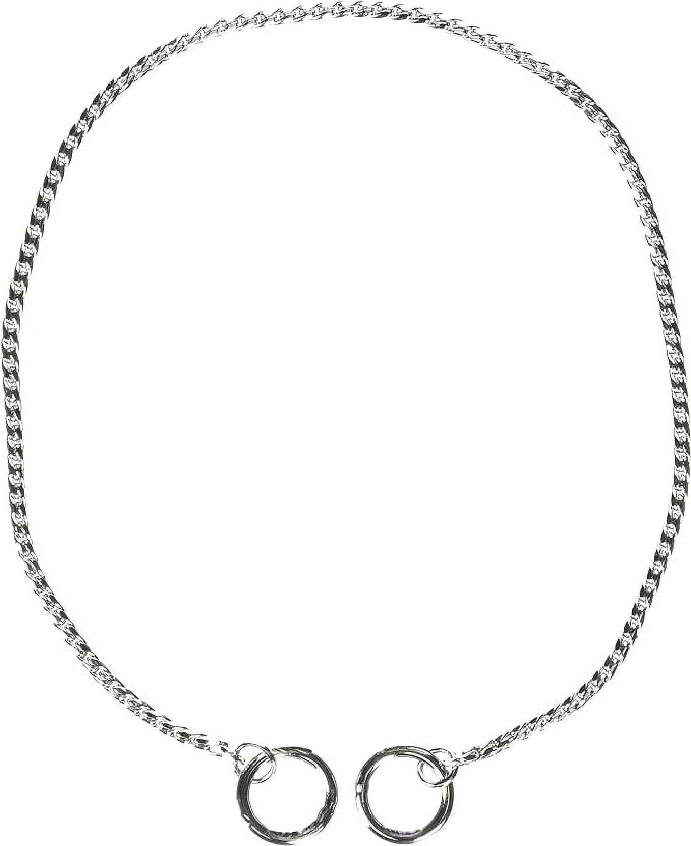 Guardian Gear X-Fine Chrome Snake-Chain Dog Collar, 16" - Walmart.com