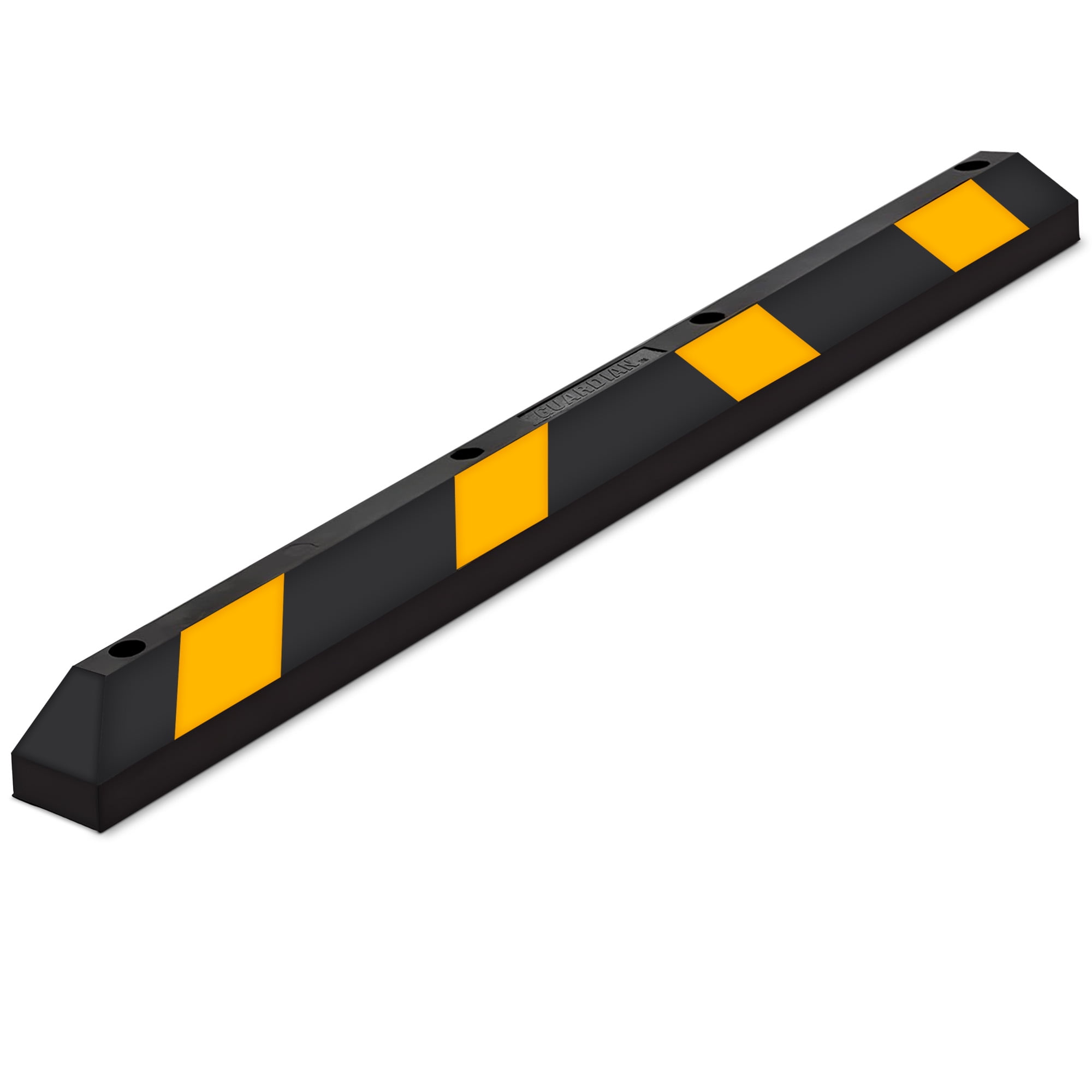 GUARDIAN Parking Stop, 6 Ft Rubber Curb with Mounting Holes - Walmart.com