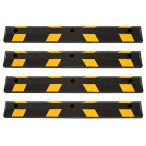 Rubber Parking Curbs and Wheel Stops for Garage and Parking Lots