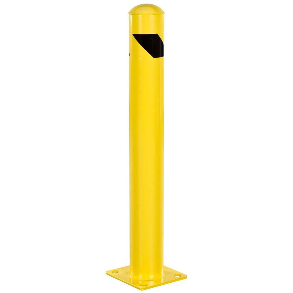 Guardian Steel Safety Barrier Bollard 4.5in x 4.5in x 36in - Walmart.com
