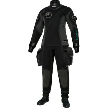Bare Trilam Tech Dry Suit, Mens, Black - ML - Walmart.com