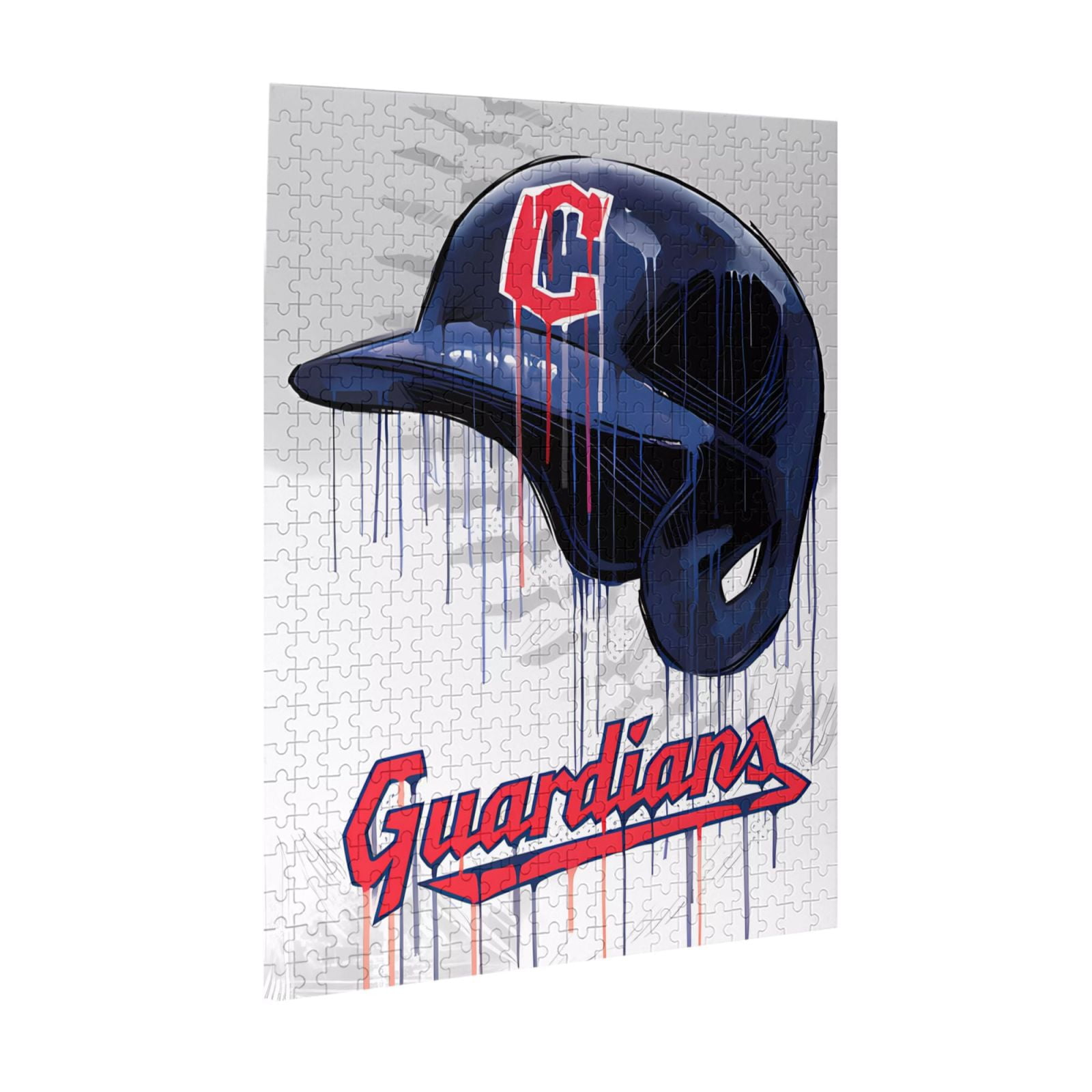 Guardians 2025 New Wooden Baseball Team Logo Jigsaw Puzzle (500-Piece vertical | Eco-Friendly ...
