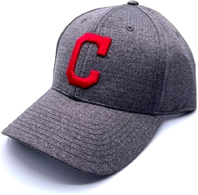 Guardians Baseball Team Hat, Structured, Adjustable, Solid Gray with ...