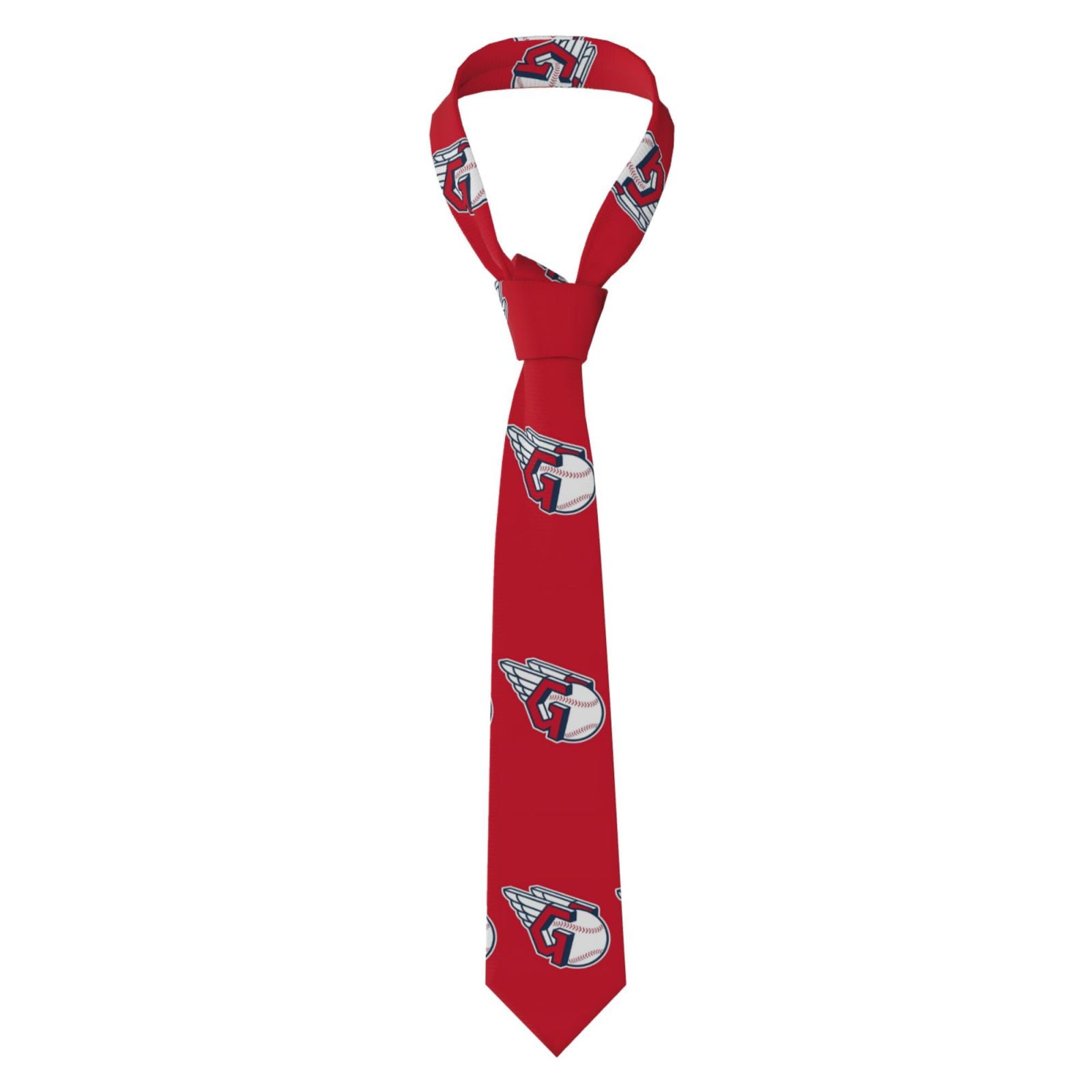 Guardians Baseball Team Men'S Silk Ties, Team Game Day Fans Men'S ...