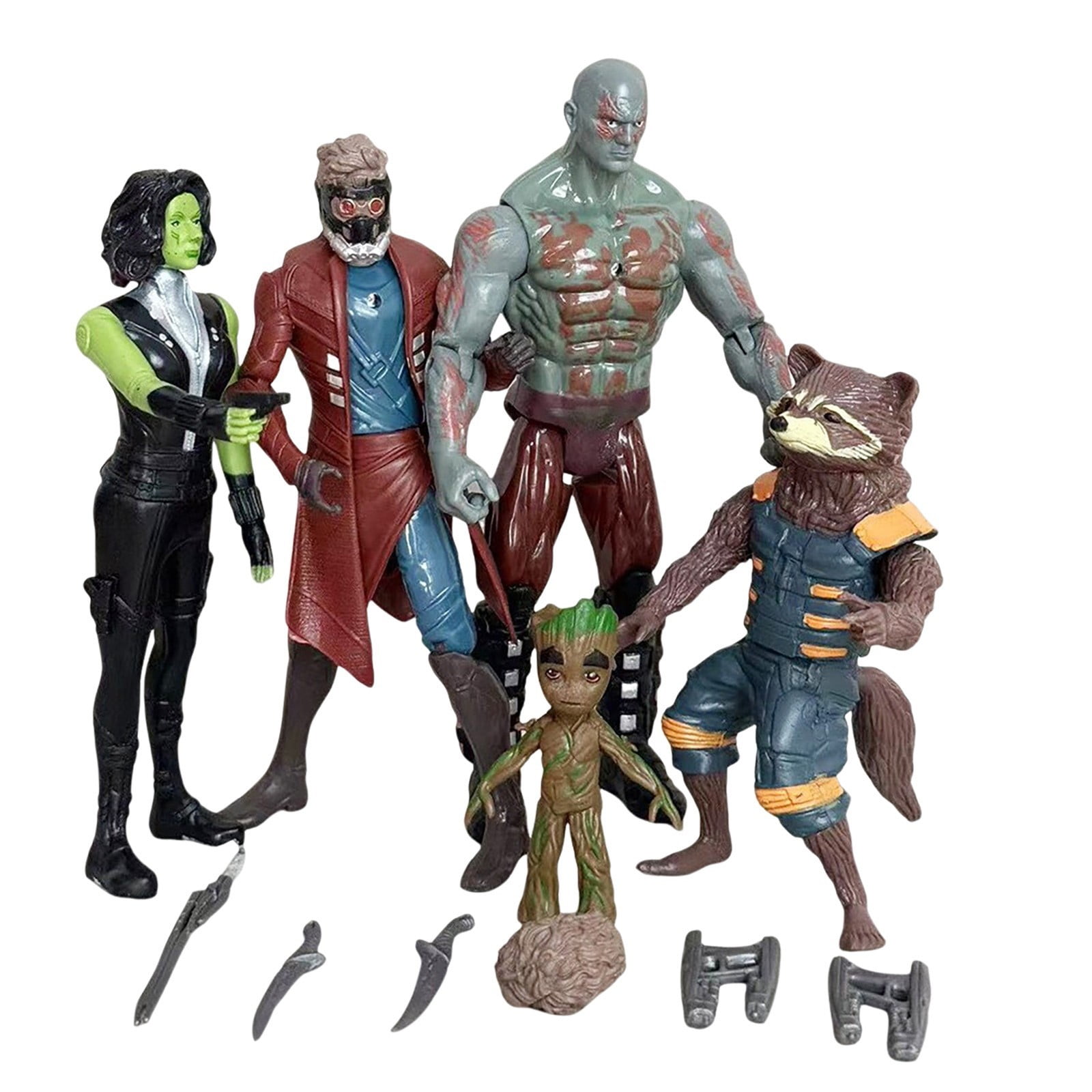 Guardians of the Galaxy Action Figures 2.7-7In Guardians of the Galaxy ...