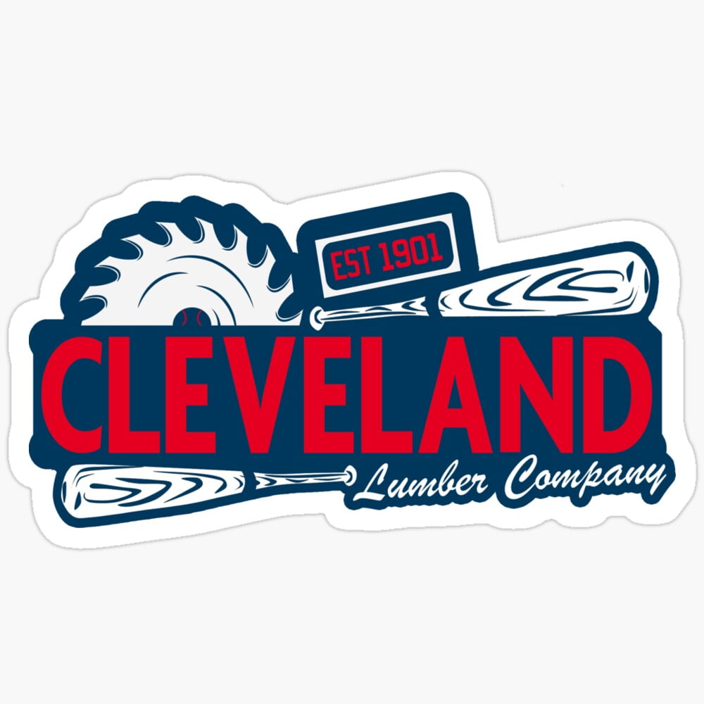 Guardians Lyfe: Cleveland Lumber Company Sticker Baseball Sticker ...