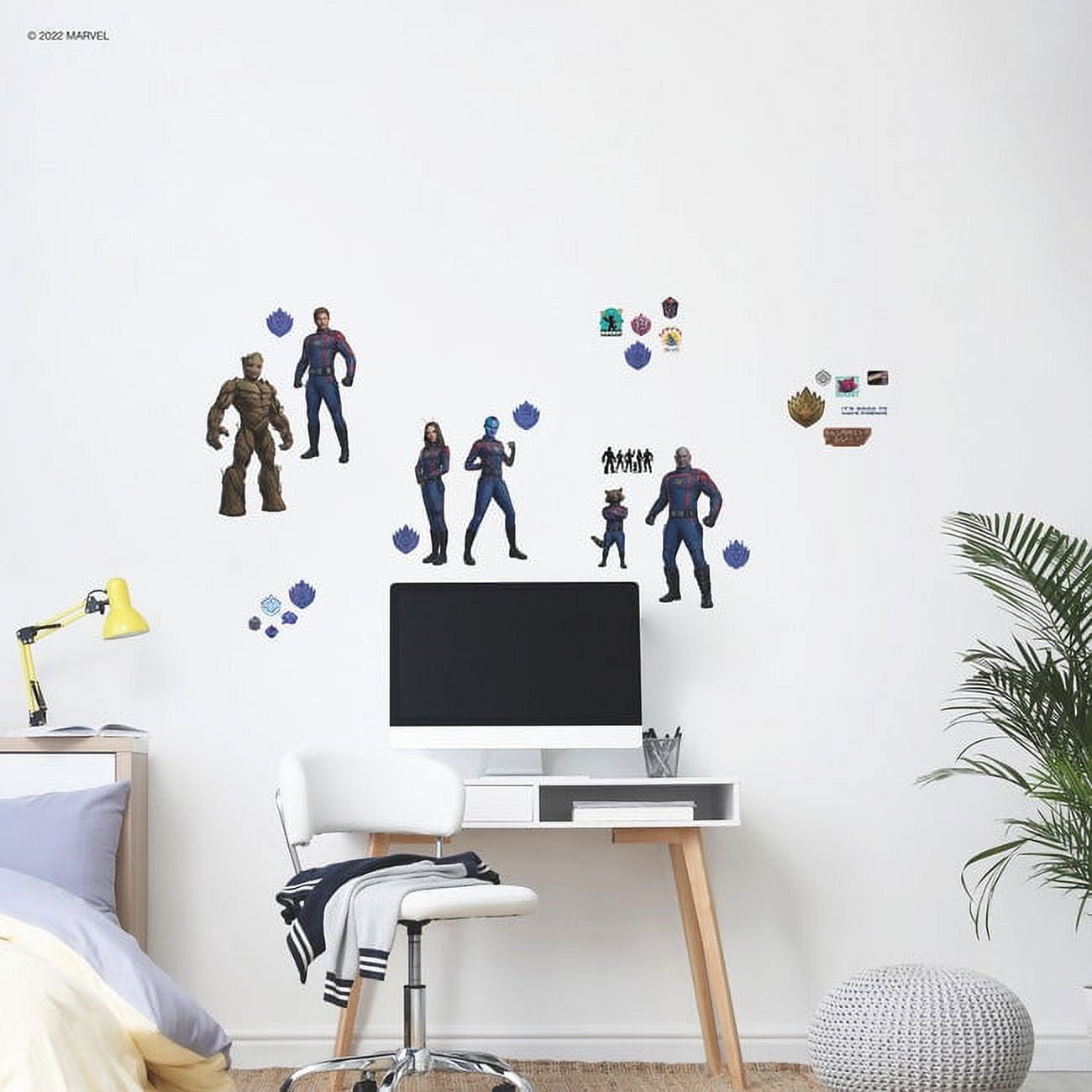 Guardians Of The Galaxy 3 Peel & Stick Wall Decals - Walmart.com