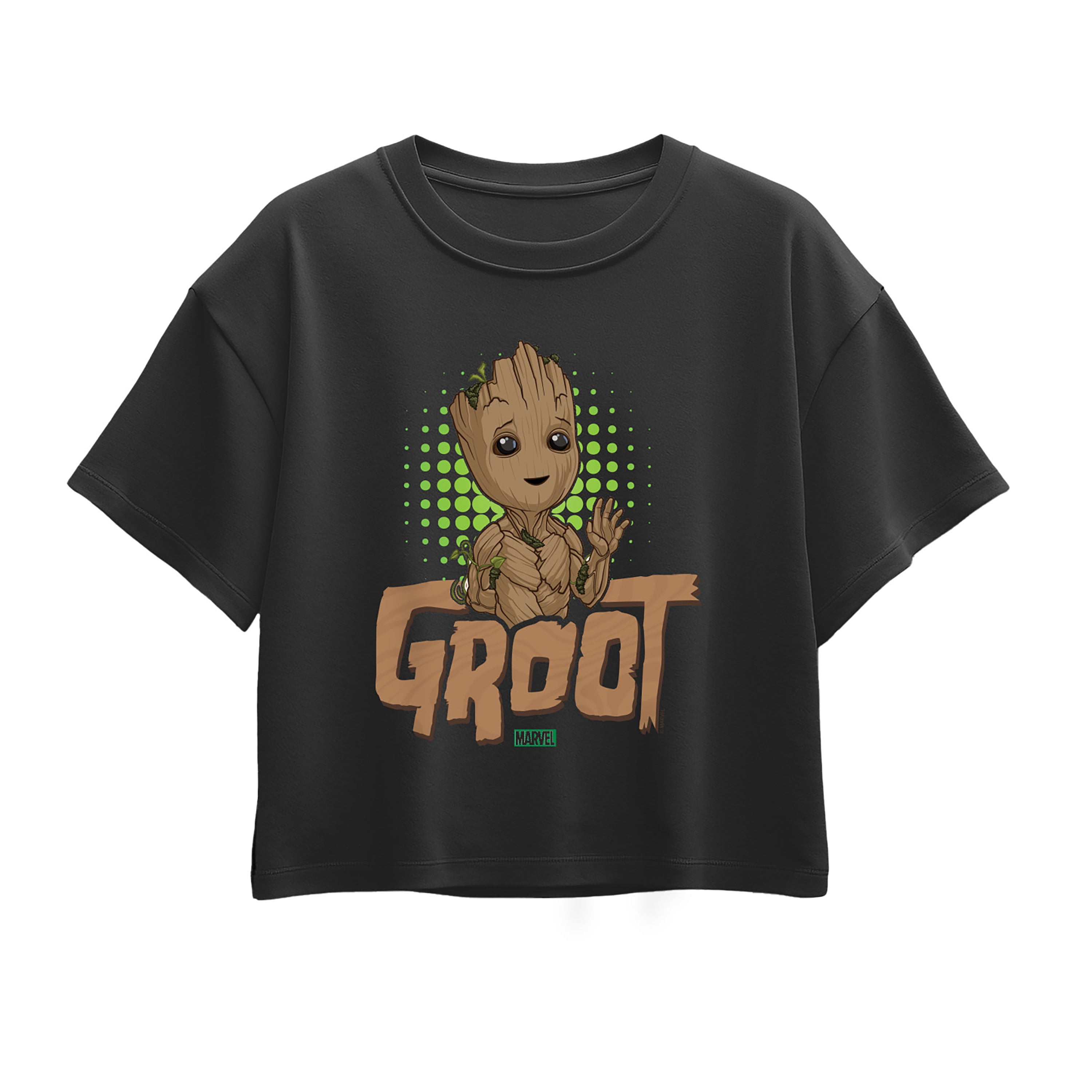 Guardians Of The Galaxy - Baby Groot - Youth Girls Boxy T-Shirt ...